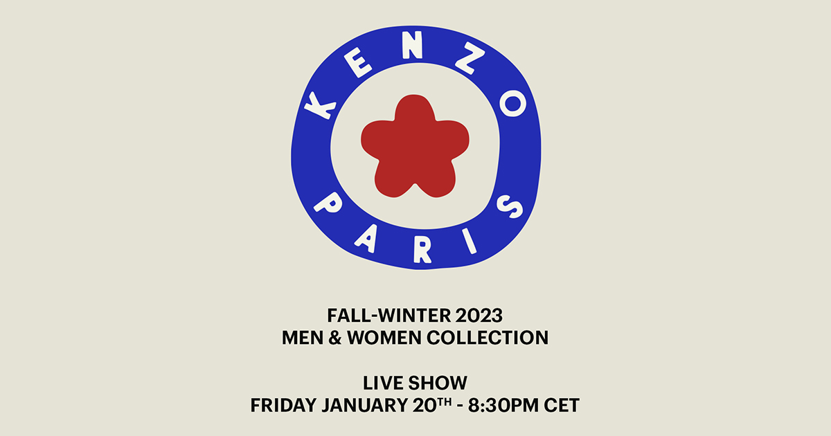 時裝騷線上直播丨KENZO 2023秋冬系列時裝騷即將於巴黎登場 - men's uno Hong Kong